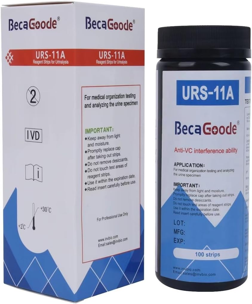 Amazon.com: DIAGNOX HEALTH Protein Urine Test Strips Kit - Individually ...