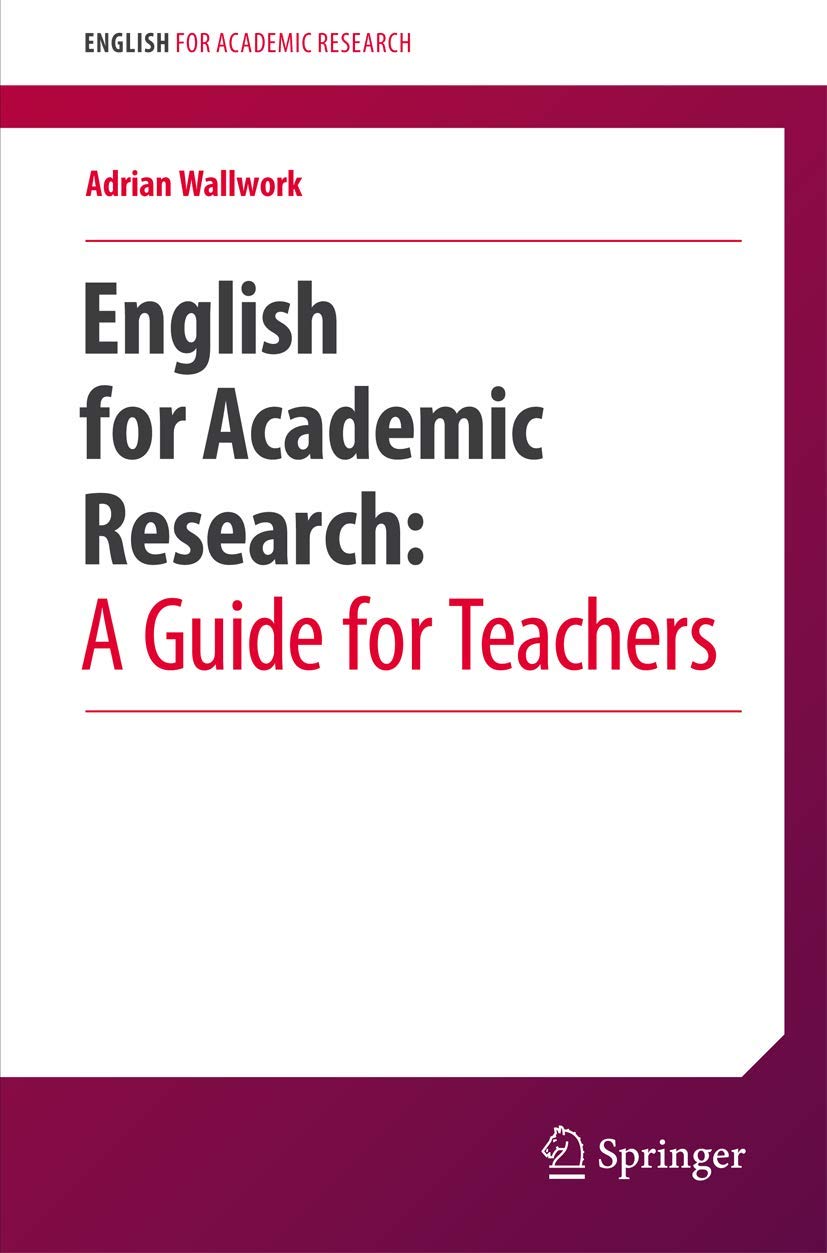 Amazon.com: English for Academic Research: A Guide for Teachers ...