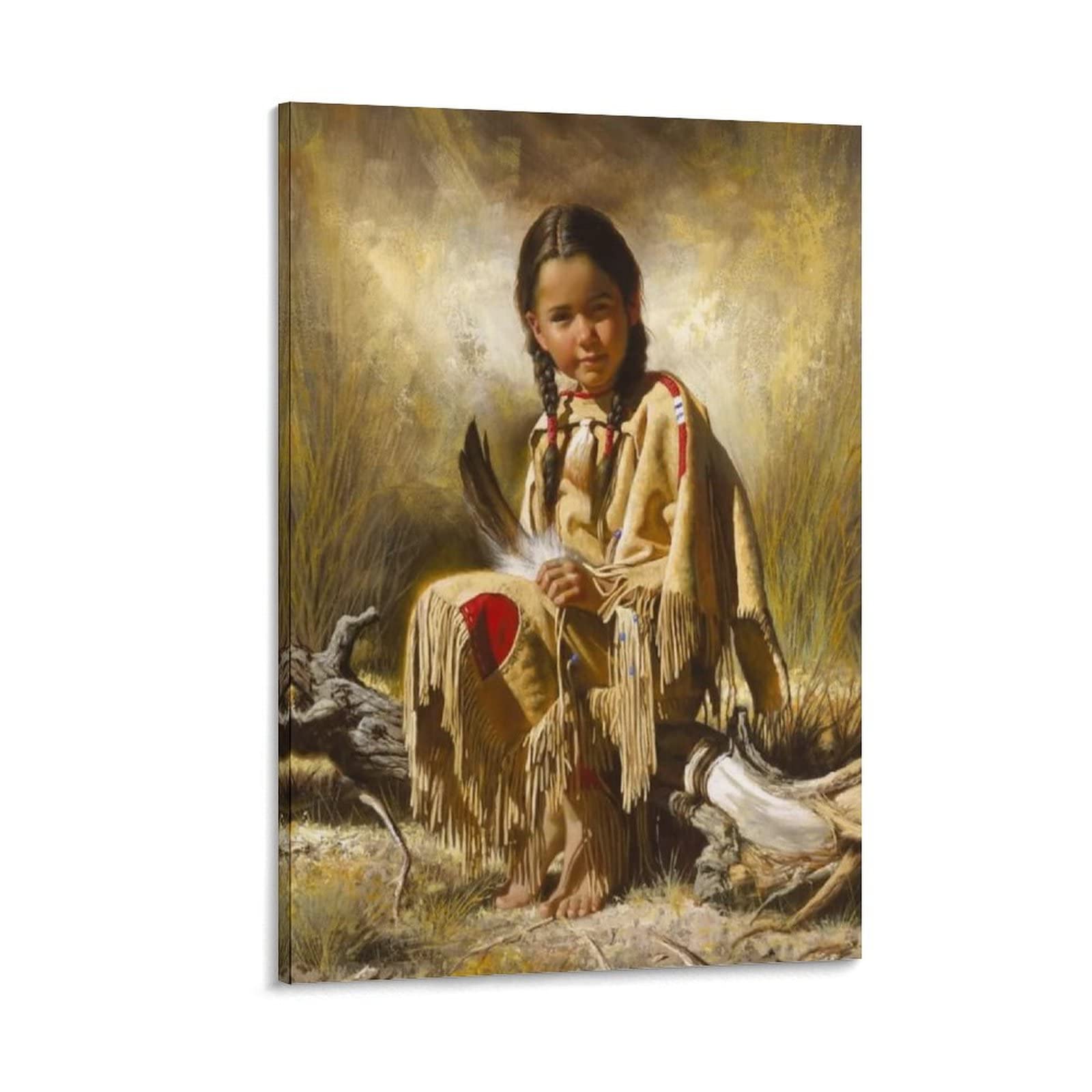 Native American History Painting