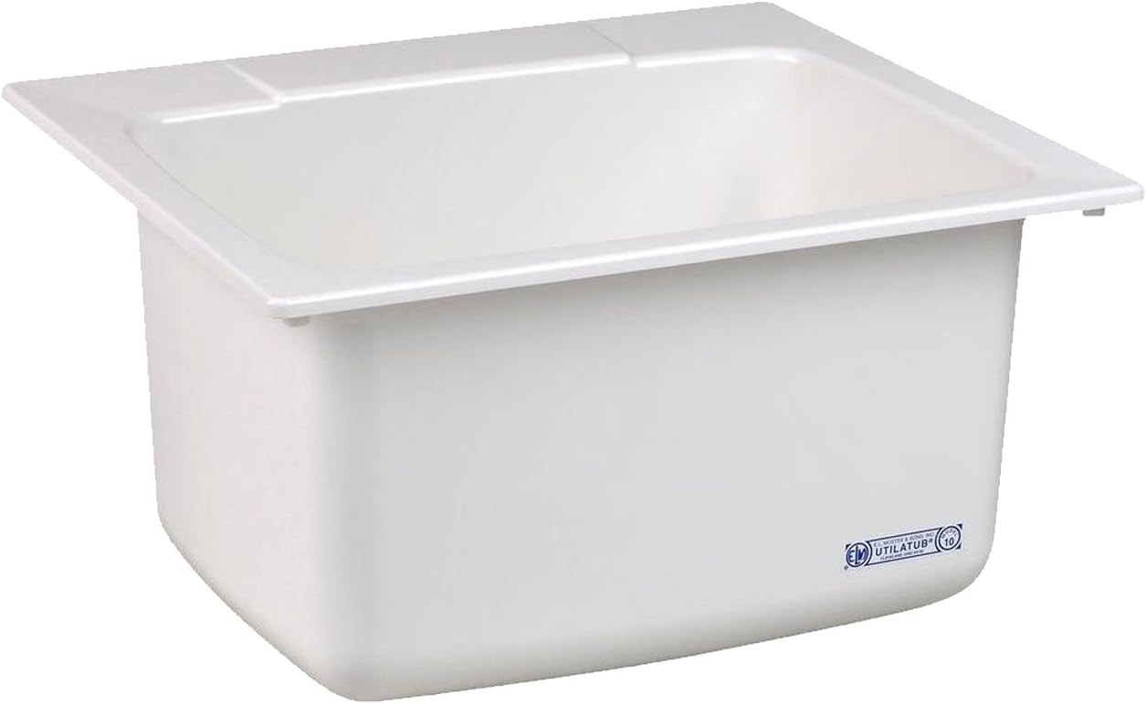 Mustee 10, White - Utility Sinks - Amazon.com