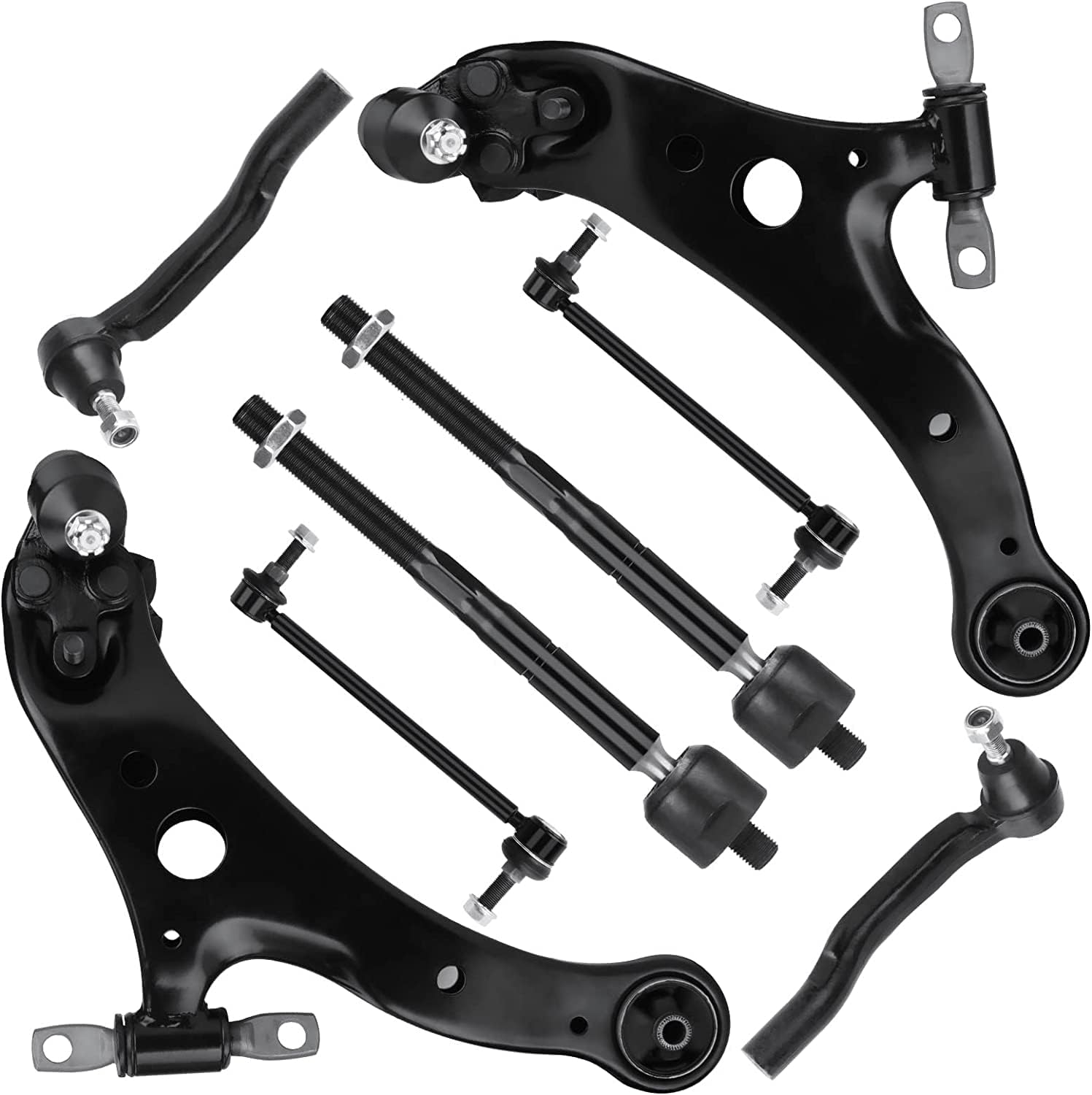 Amazon.com: Front Lower Control Arms Suspension Kit Fit for Toyota ...