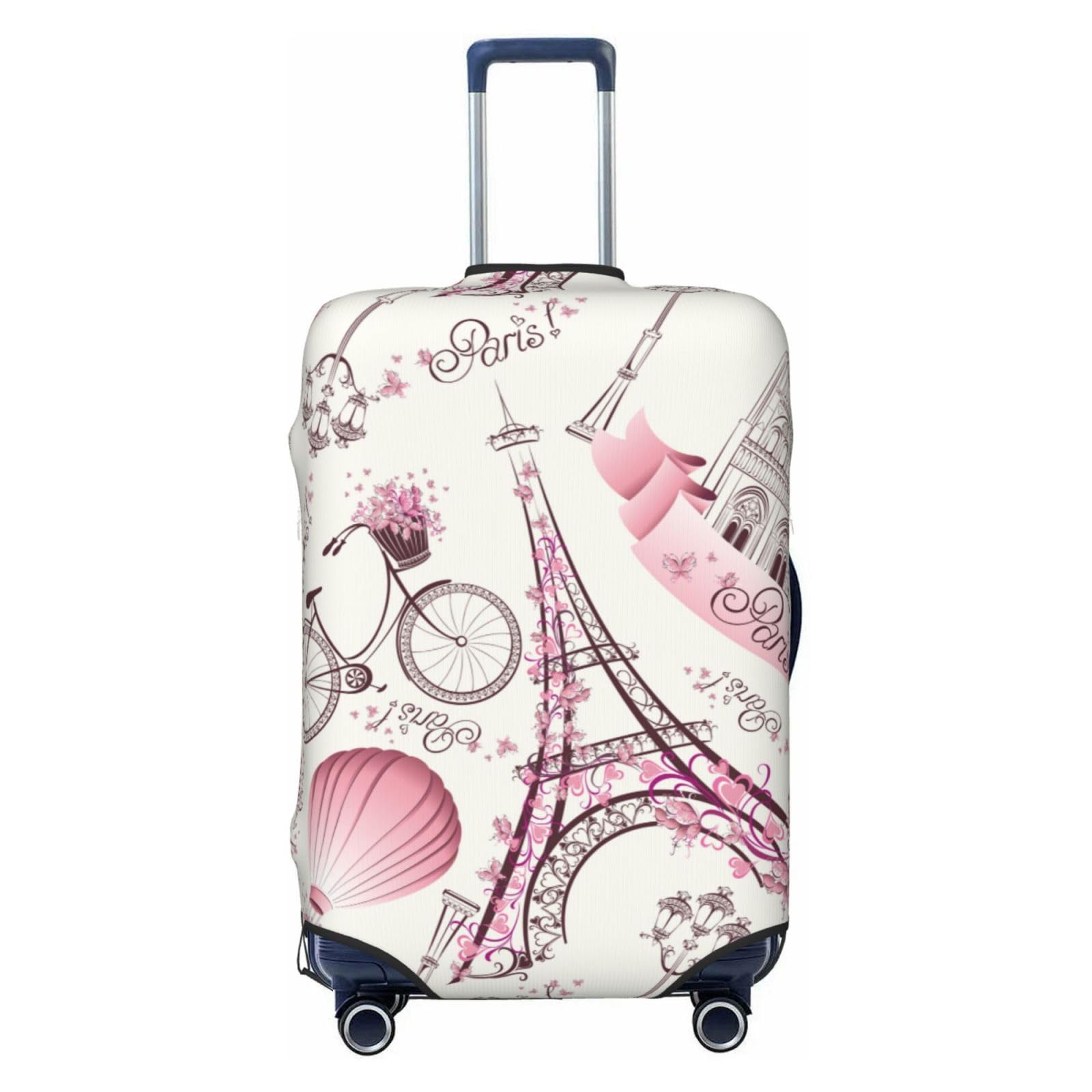 Amazon.com | Lukbfall Paris Eiffel Tower Luggage Suitcase Covers ...