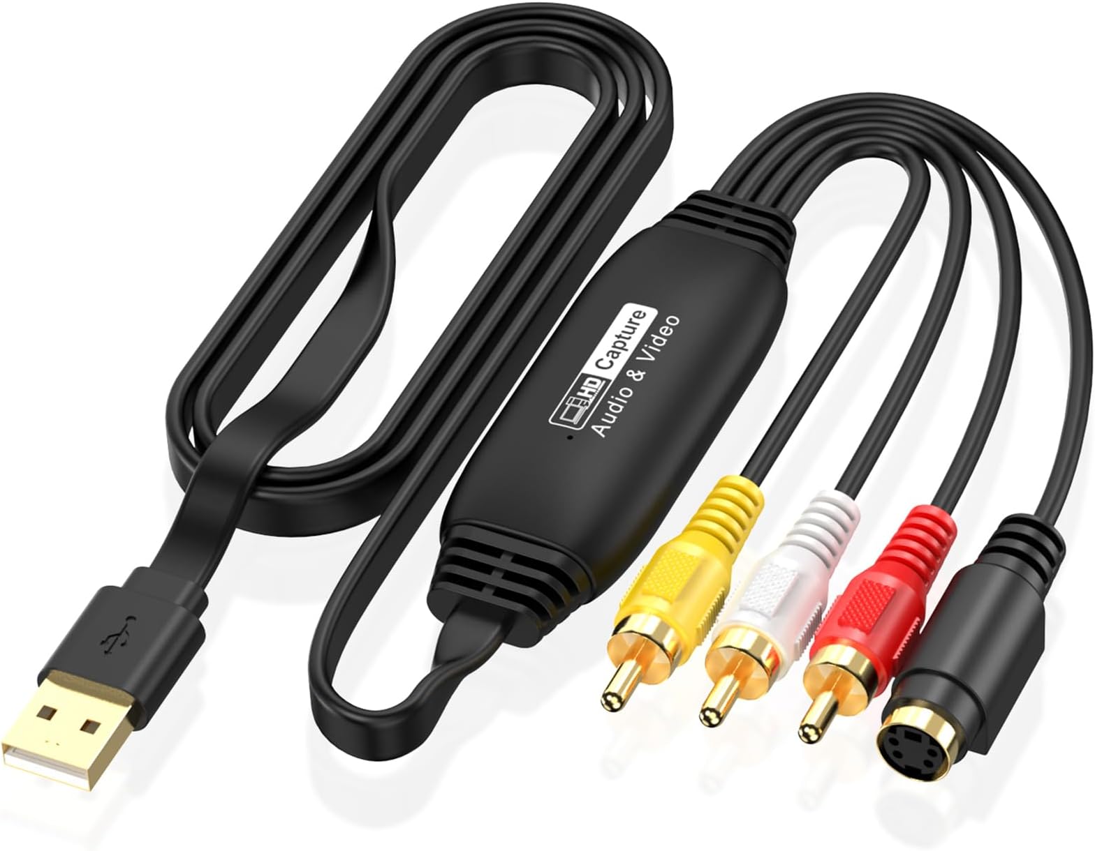 Amazon.com: Video Capture Card, USB Capture Card Device, Audio Video ...