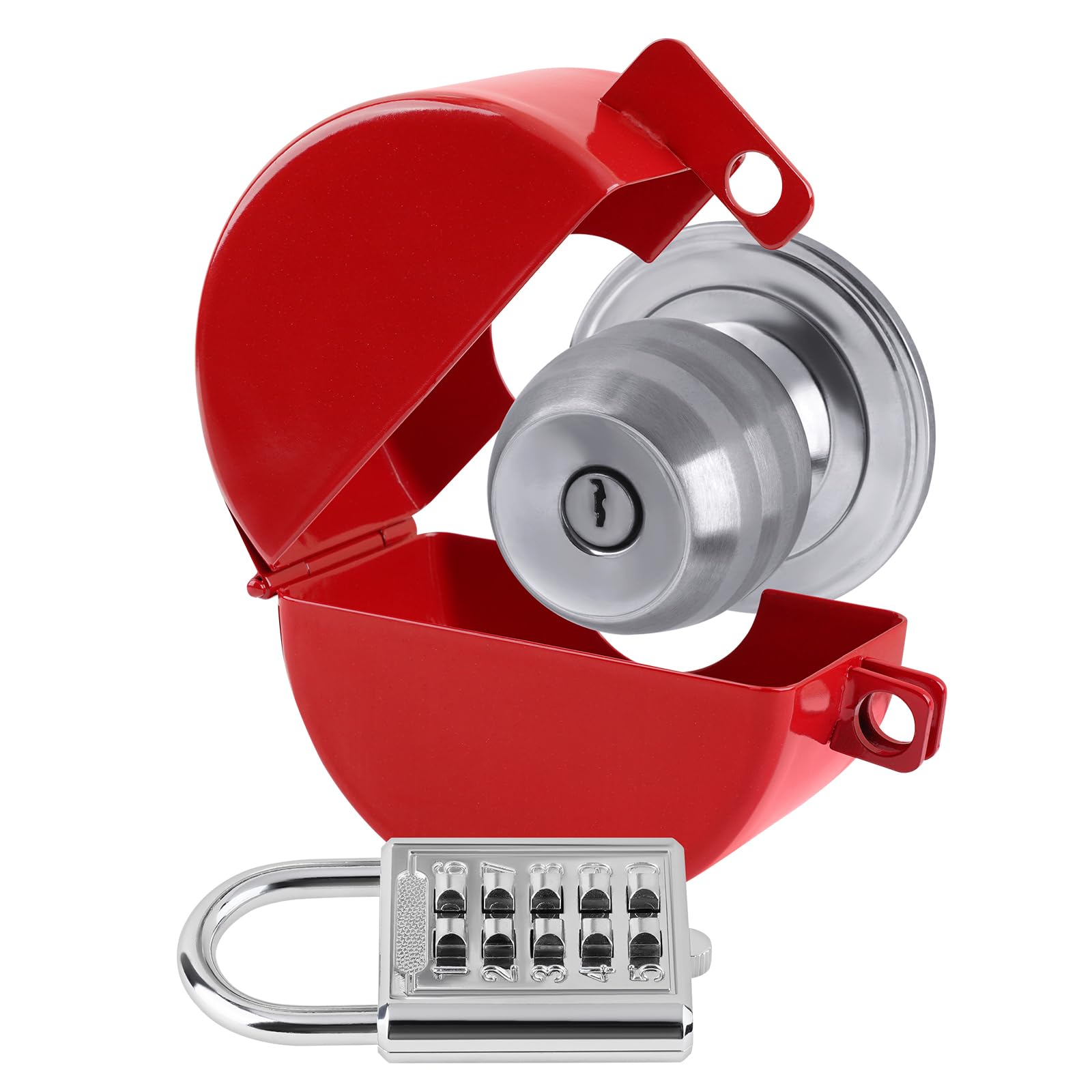 Snapklik.com : TEMEILI Door Handle Lock,Door Knob Cover,Door Knob ...