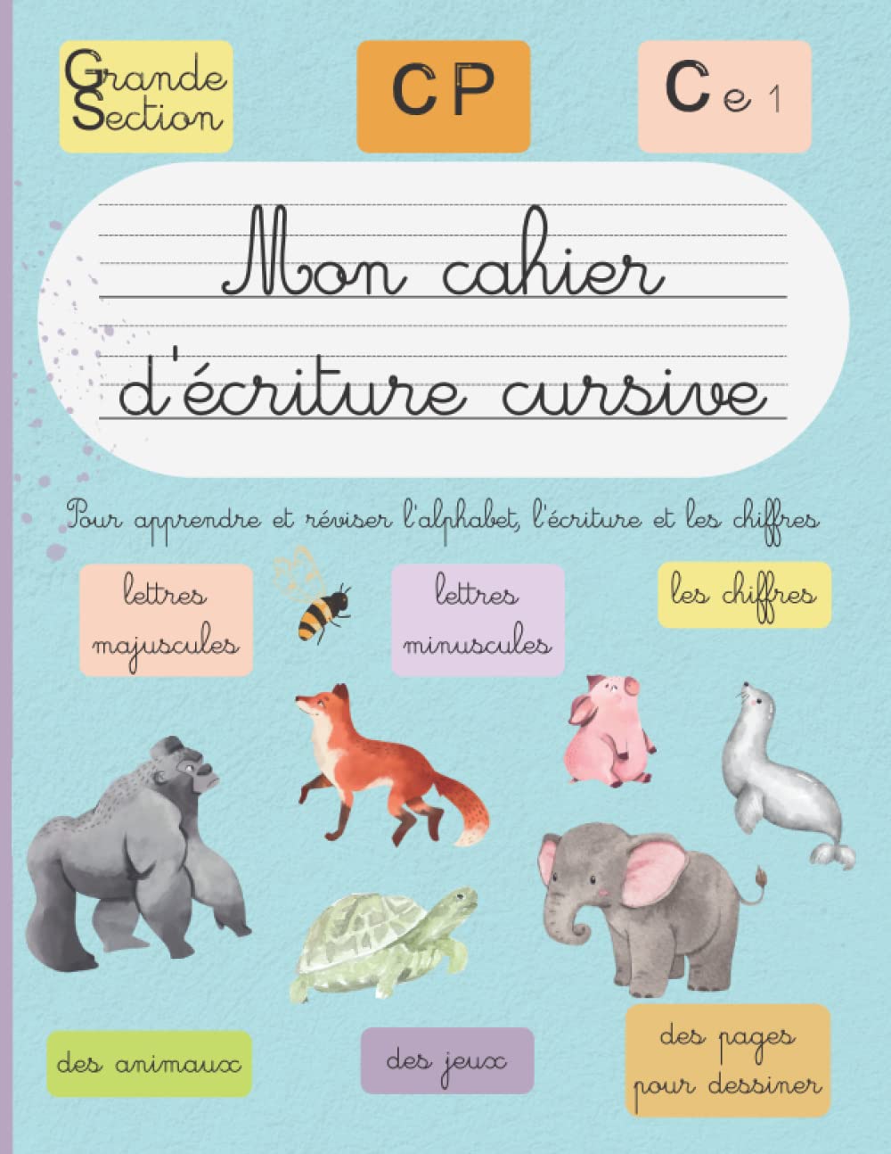 Buy Mon cahier d'écriture cursive - Pour apprendre et réviser l ...