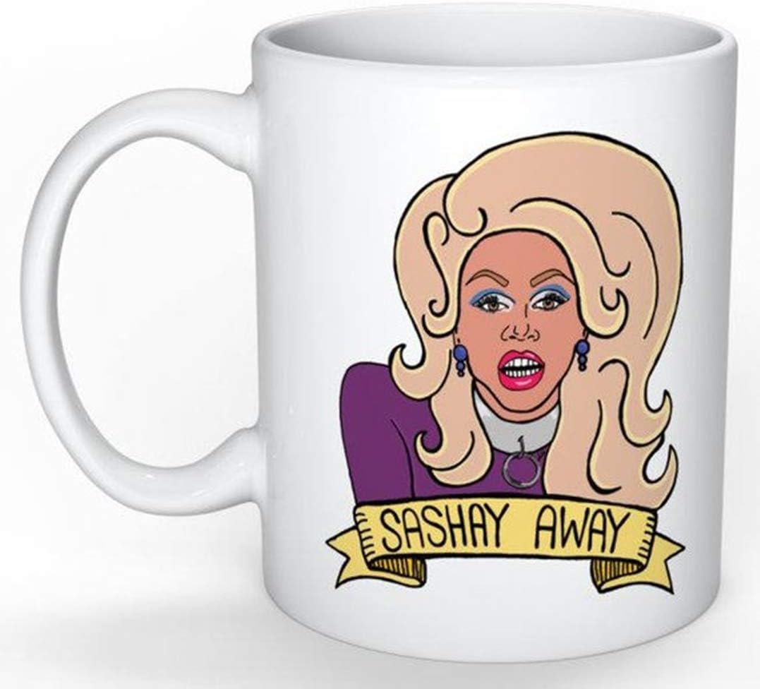 Amazon.com: SkyLine902 - RuPaul Mug (RuPaul's Drag Race, Sashay Away ...