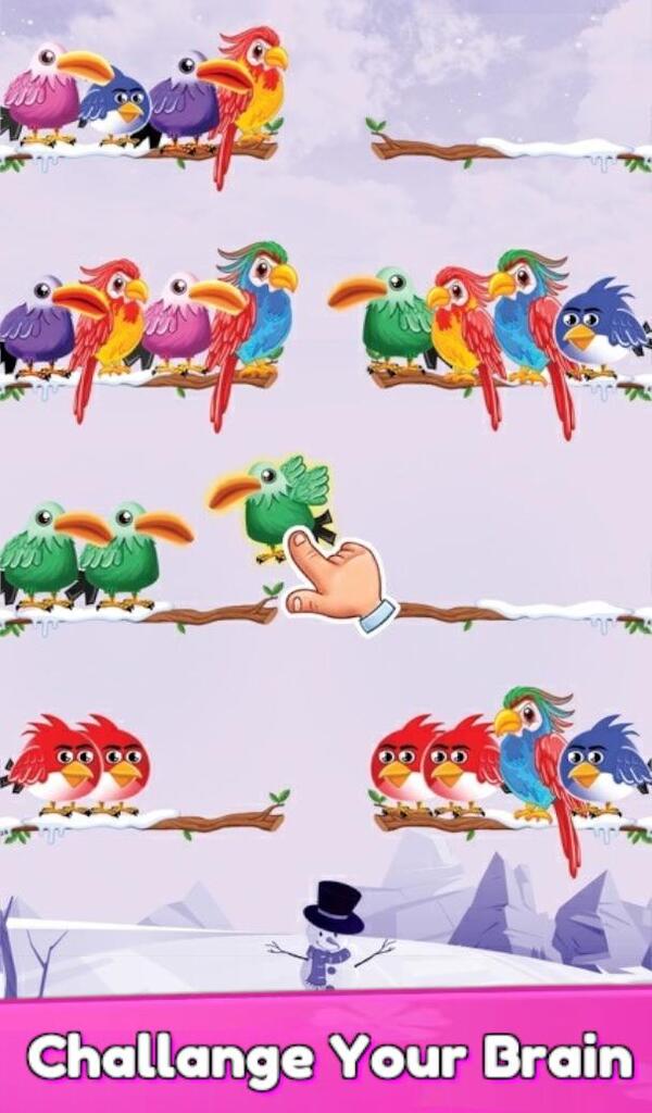 Bird Sorting: Offline Color Puzzle Game - App on the Amazon Appstore