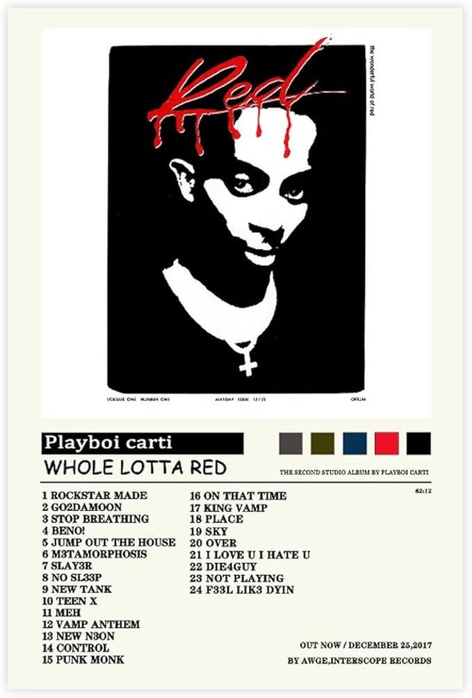 Amazon.com: Falyan American Rapper Jordan Terrell Carter Whole Lotta ...