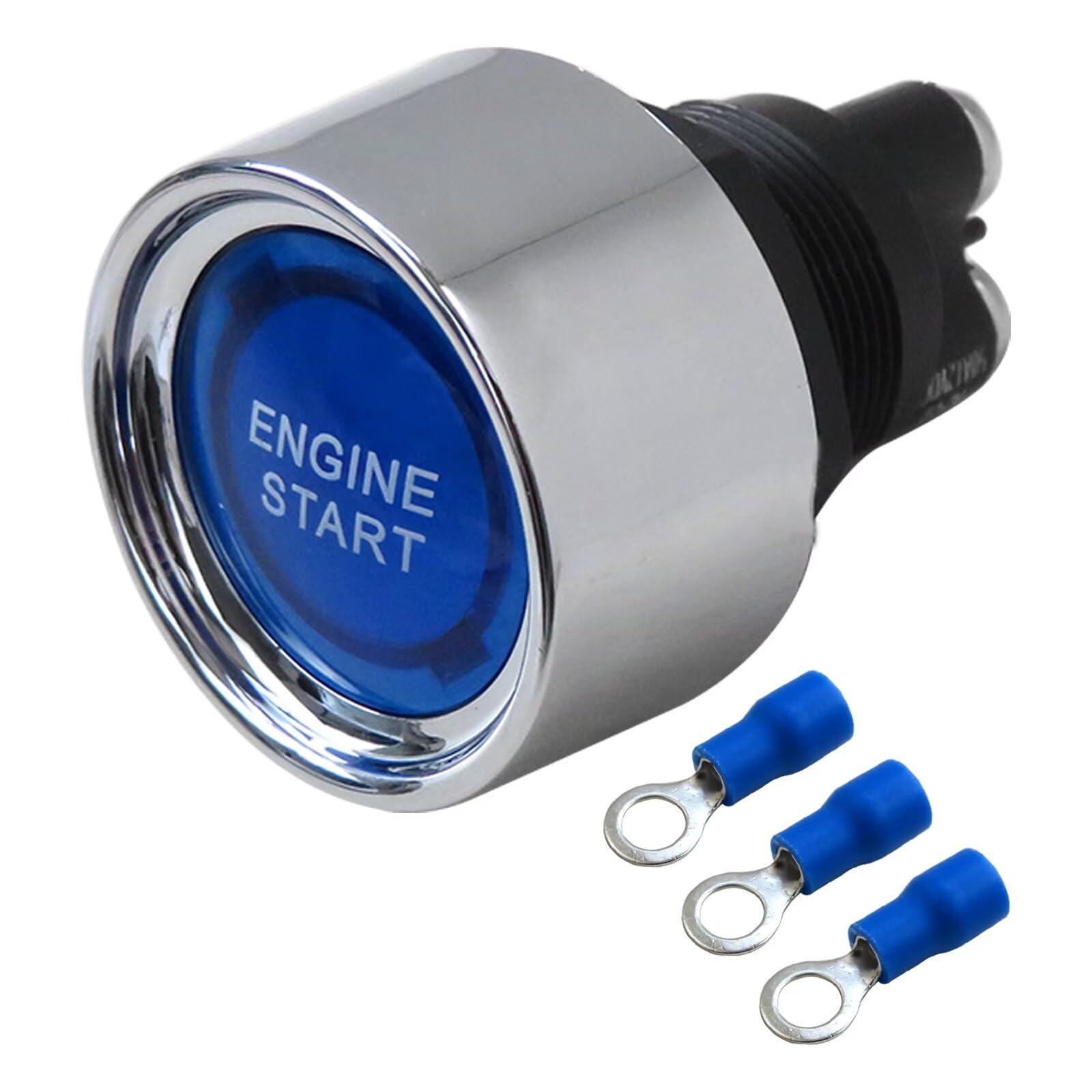 Automotive Starter Buttons 12V 60Amps Waterproof Car Boat Momentary