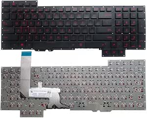 Amazon.com: Laptop Keyboard Compatible with ASU-S ROG G751J G751 G751JY ...