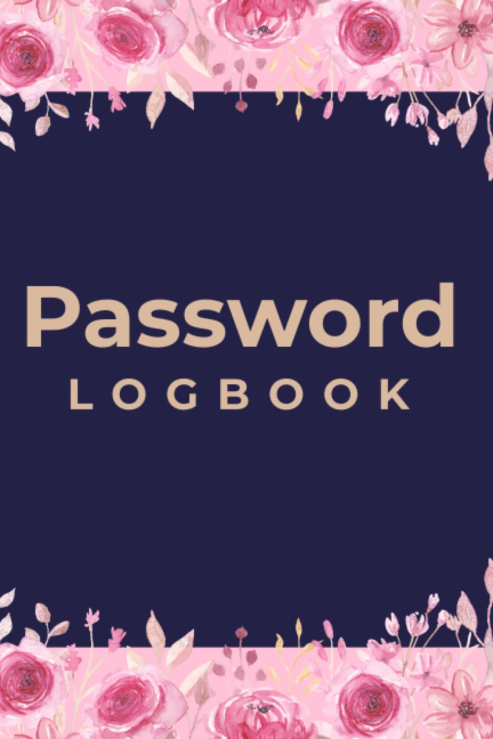 Amazon.com: Password Log Book | 6" x 9" | 120 Pages: Company, Abbix ...
