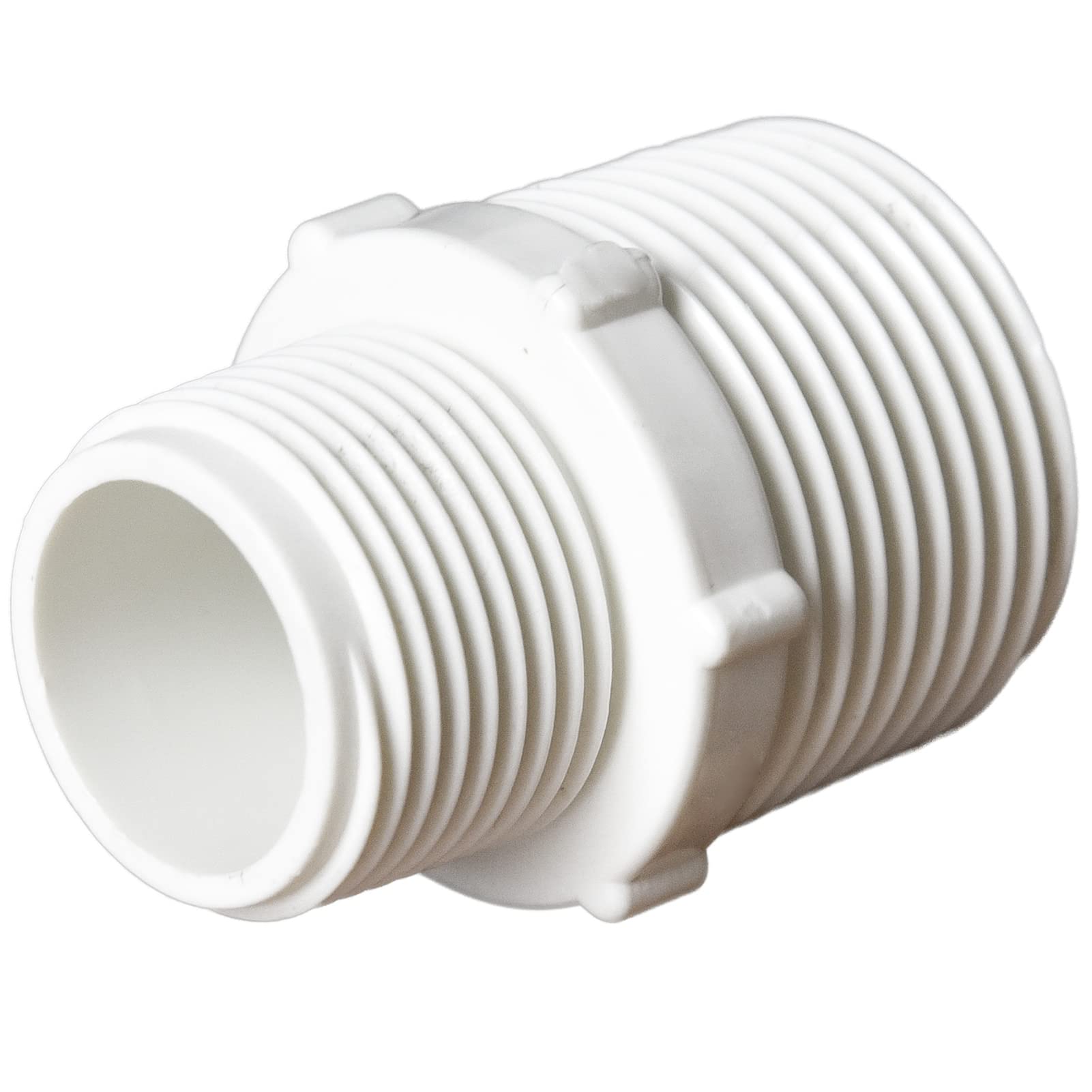 Pvc Nipples For Pipes 1/2"~2" PVC Nipples Threaded Pipe Fitting ...