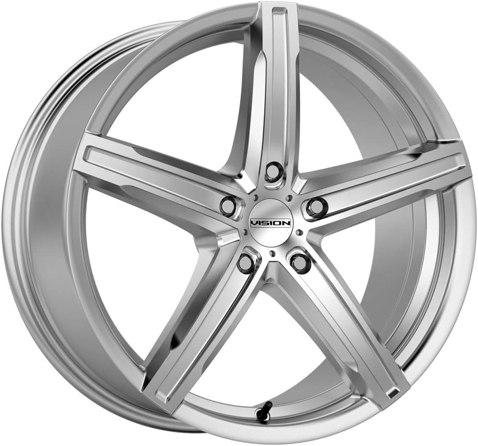 Amazon.com: Vision 469 Boost 17x7 5x120 +38mm Silver Wheel Rim 17" Inch ...
