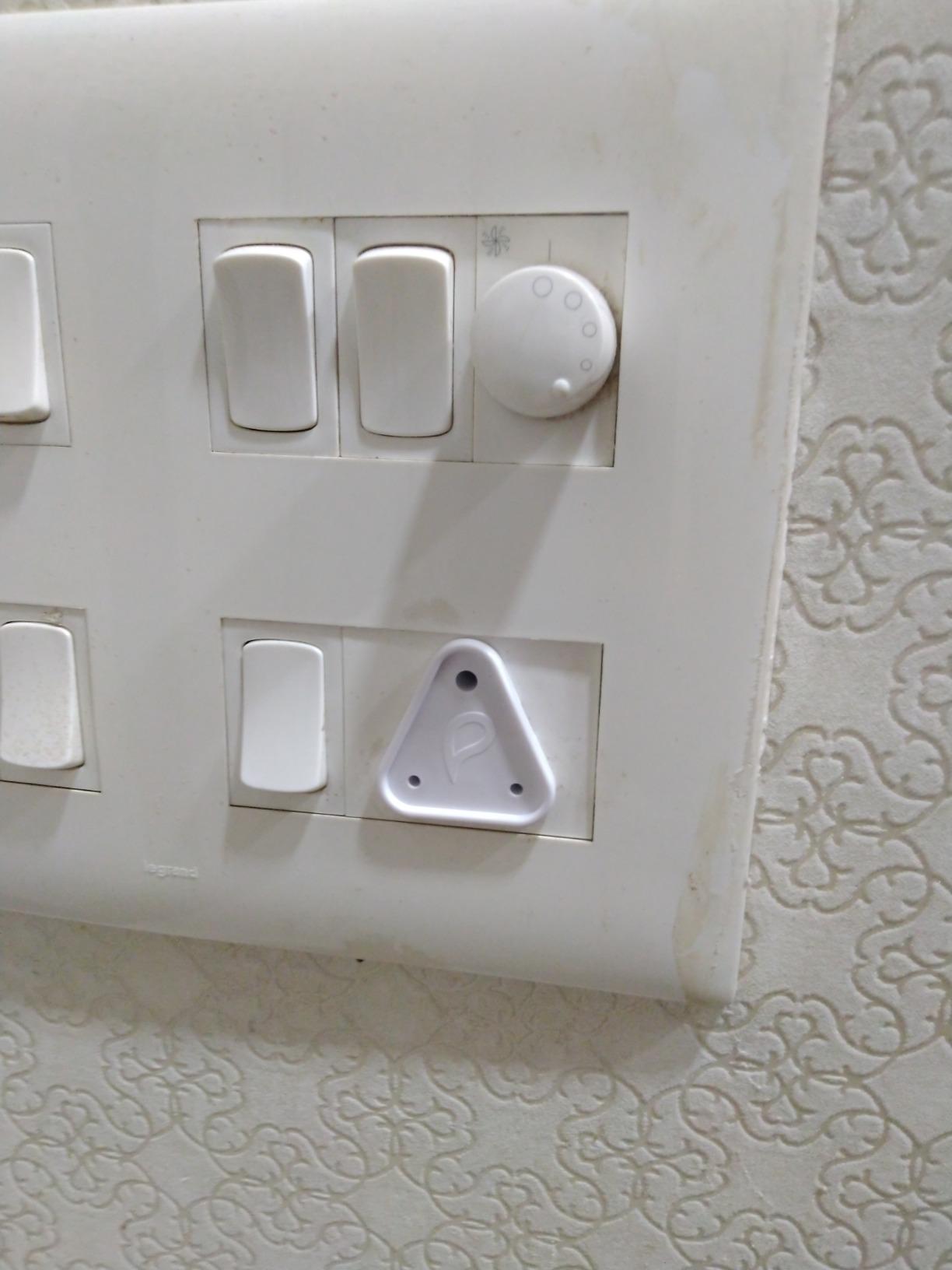 Buy SHOPOWARE Baby Safety Electric Socket Plug Cover Guards (Set of 24 ...