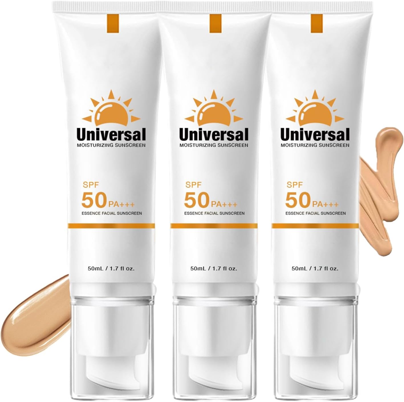 Amazon.com: Generic Tinted Sunscreen for Face SPF 50, Hydrating Sun ...