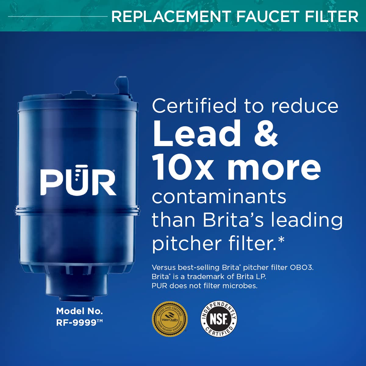 Snapklik.com : PUR PLUS Faucet Mount Replacement Filter 4-Pack, Genuine ...