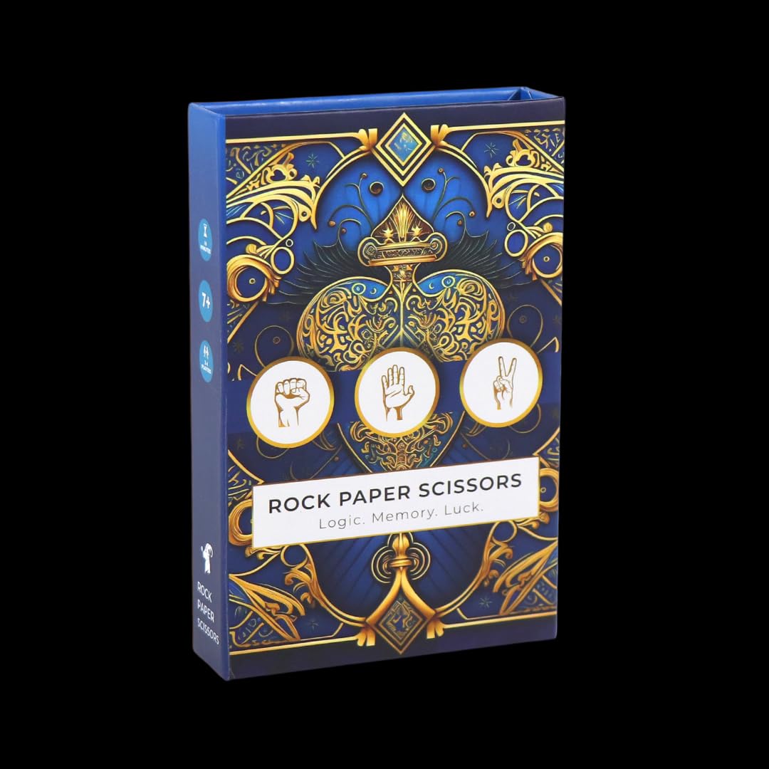 Amazon.com: Rock Paper Scissors: Logic. Memory. Luck. 2-3 Players, Ages ...