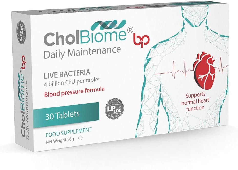 CholBiome BP Tablets - 30 Tabs, 4 Billion CFU/Serving Source Capsules ...