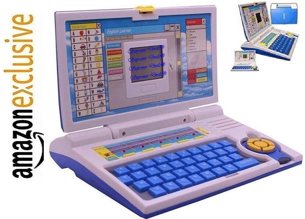 Buy Sky Tech® Kids Fun English Learner Educational Laptop for 20 Fun ...