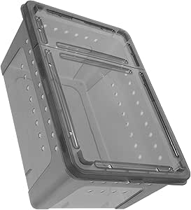Amazon.co.jp: Box Reptile Pet Terrarium Reptile Transport Container ...