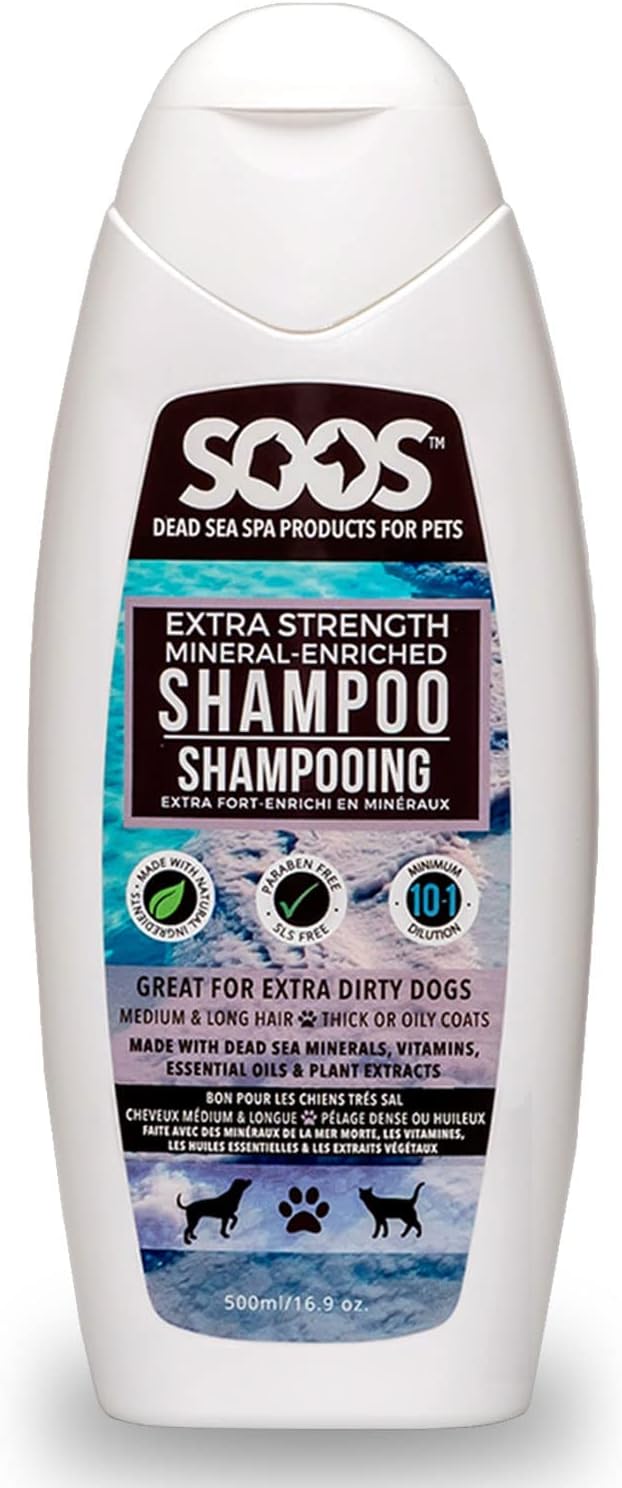 Amazon.com: Soos Pets Shampoo Dead Sea Anti-Itch Fast Absorbing (250 mL)