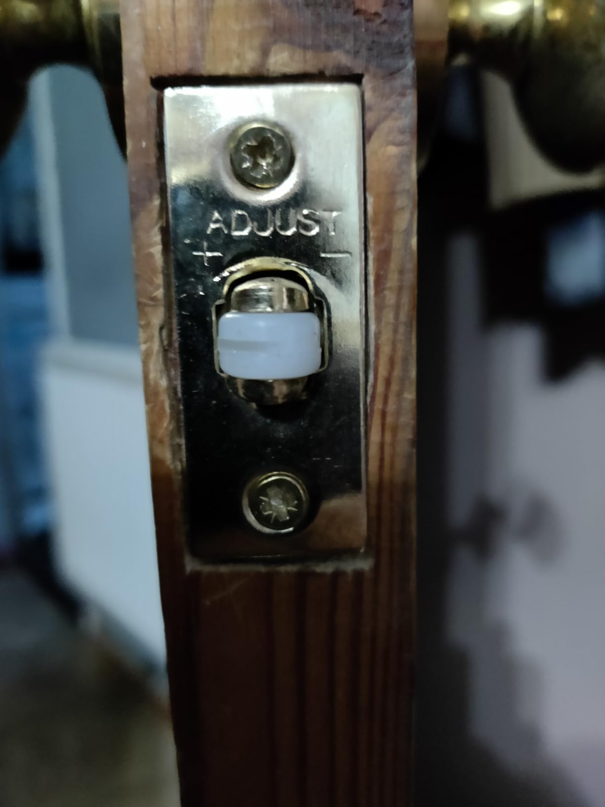 Adjustable Roller Catch Spring Loaded Latch Lock for Internal Doors ...