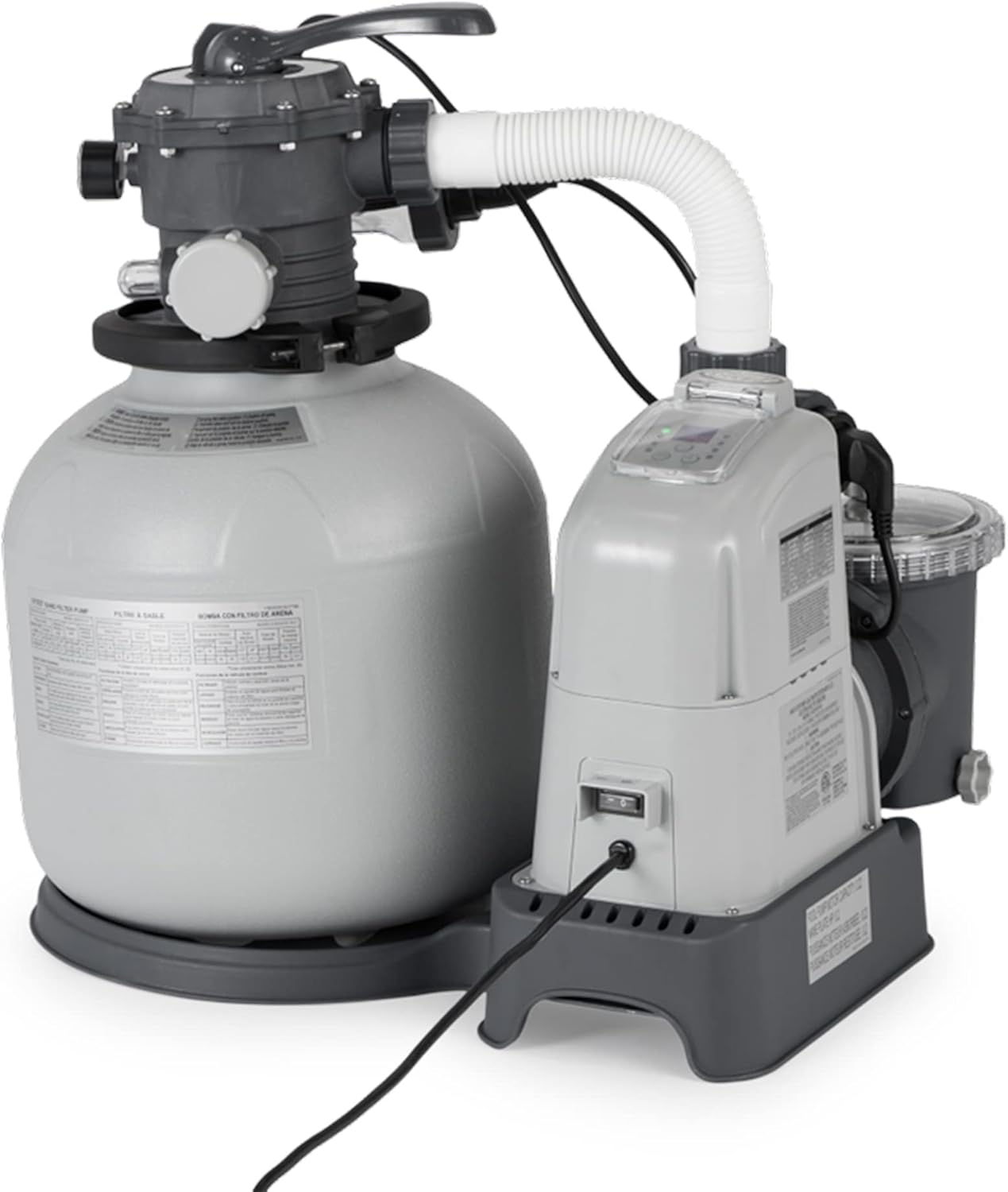 Brandclub - Intex 120V Krystal Clear Sand Filter Pump & Saltwater ...