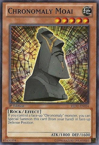 Amazon.com: Yu-Gi-Oh! - Chronomaly Moai (REDU-EN014) - Return of The ...