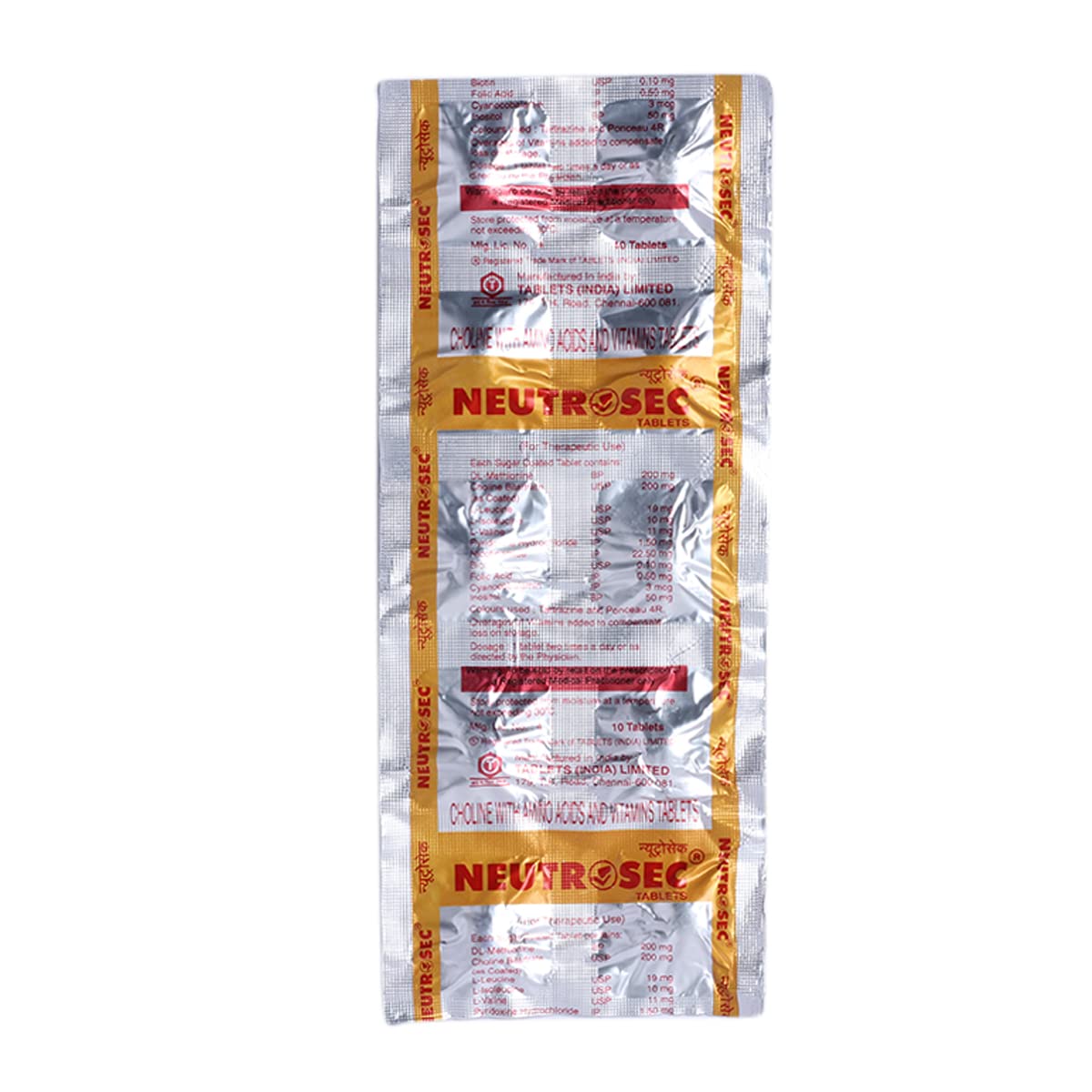 Neutrosec - Strip of 10 Tablets : Amazon.in: Health & Personal Care