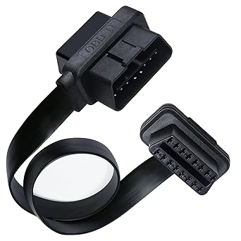 DCHAV 16 Pin OBD2 Splitter Extension Cable OBD Adapter Extender Cord ...