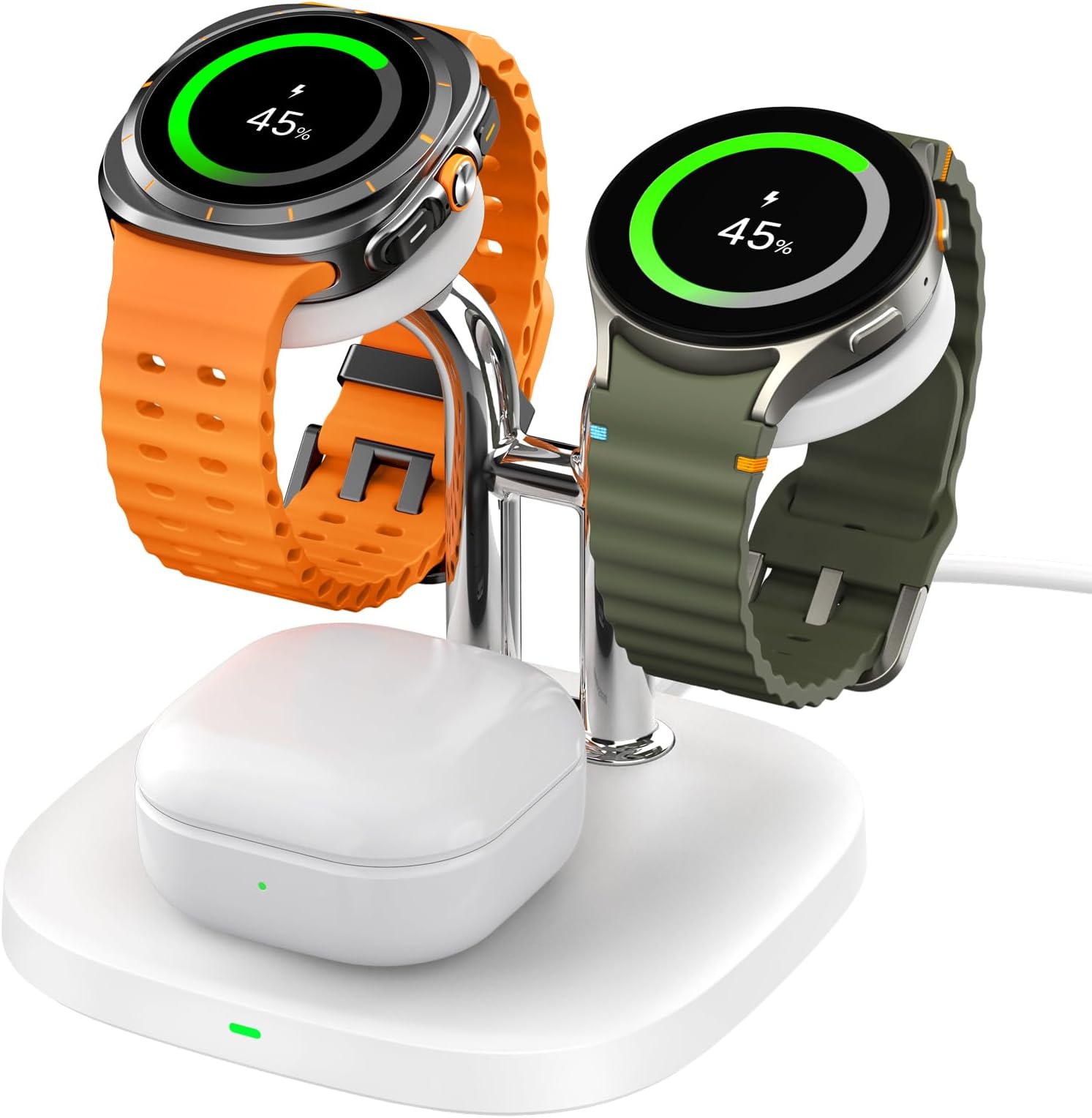 Amazon.com: SwanScout Dual Watch Charger, SwanScout 704S, 3 in 1 ...