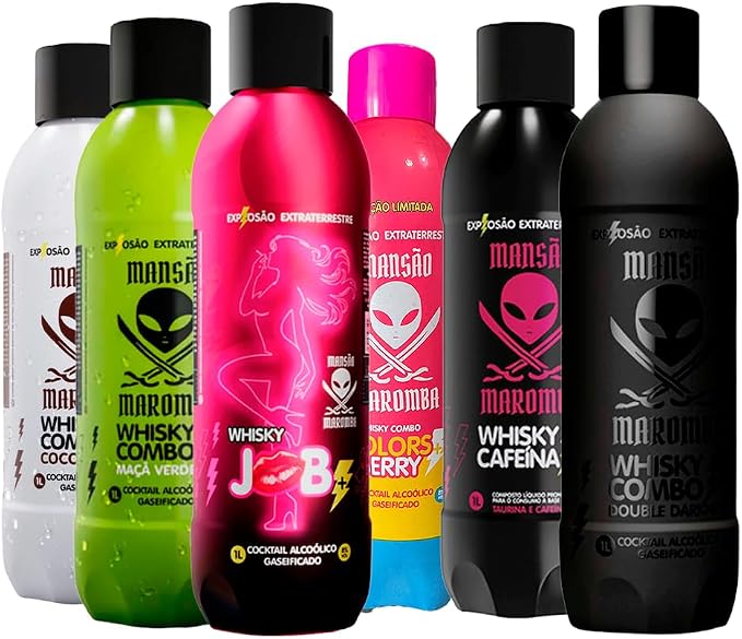Coleção Drink Mansão Maromba Whisky sabor Energético 1l | Amazon.com.br