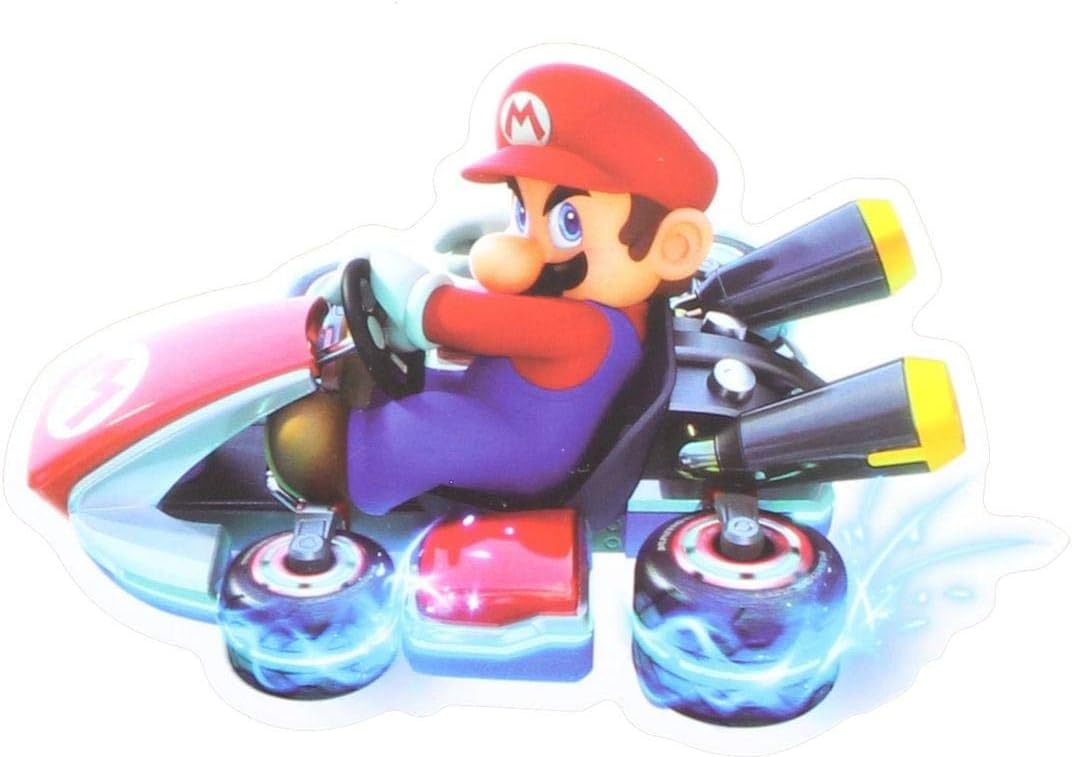 Amazon.com: Super Mario Brothers Kart 4-Inch Auto Magnet : Automotive