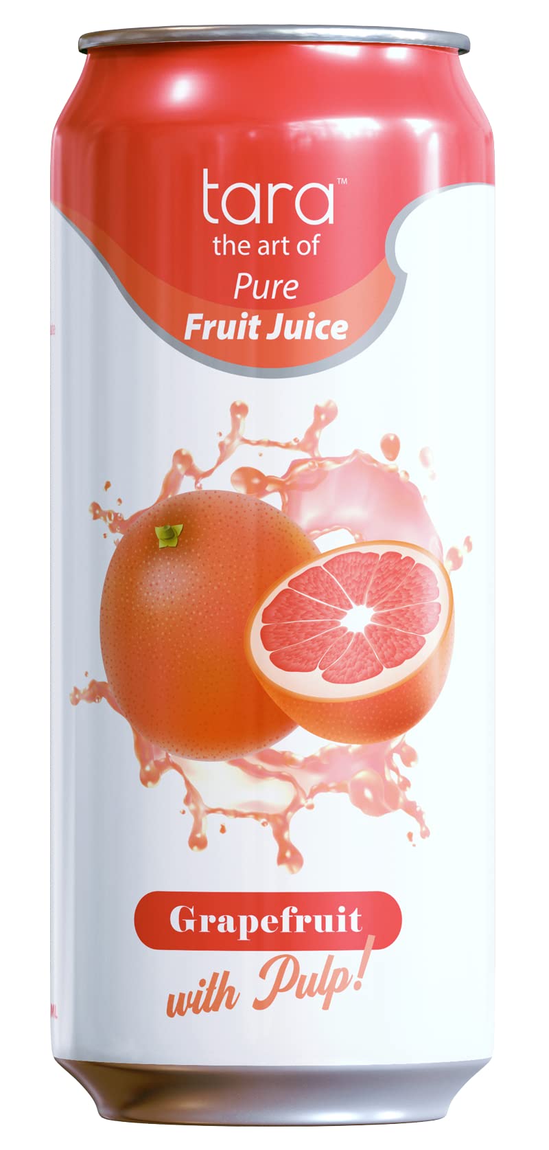 Buy Tara Pure Fruit Juice With Pulp, Grapefruit, 16.9 fl.oz (12 Pack ...