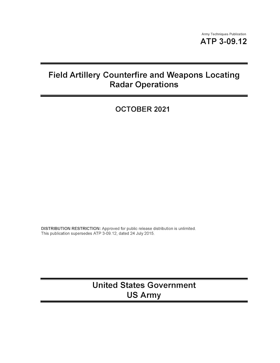 Amazon.com: Army Techniques Publication ATP 3-09.12 Field Artillery ...