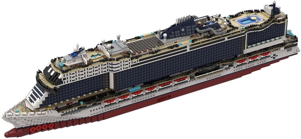 Amazon.com: RIDID Cruise Ship Building Kit, MSC Seashore Large Cruise ...