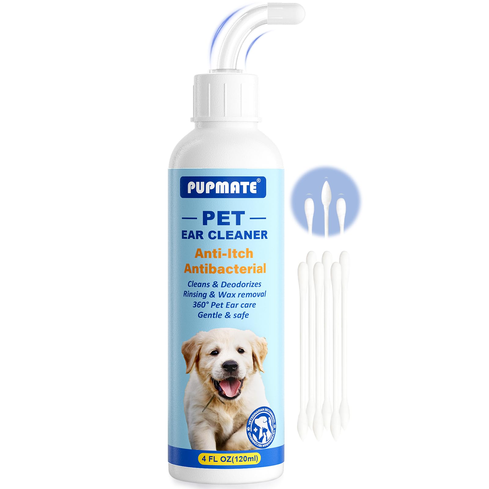 Amazon.com : Dog Ear Cleaner - Soothes Inflammation & Infection ...