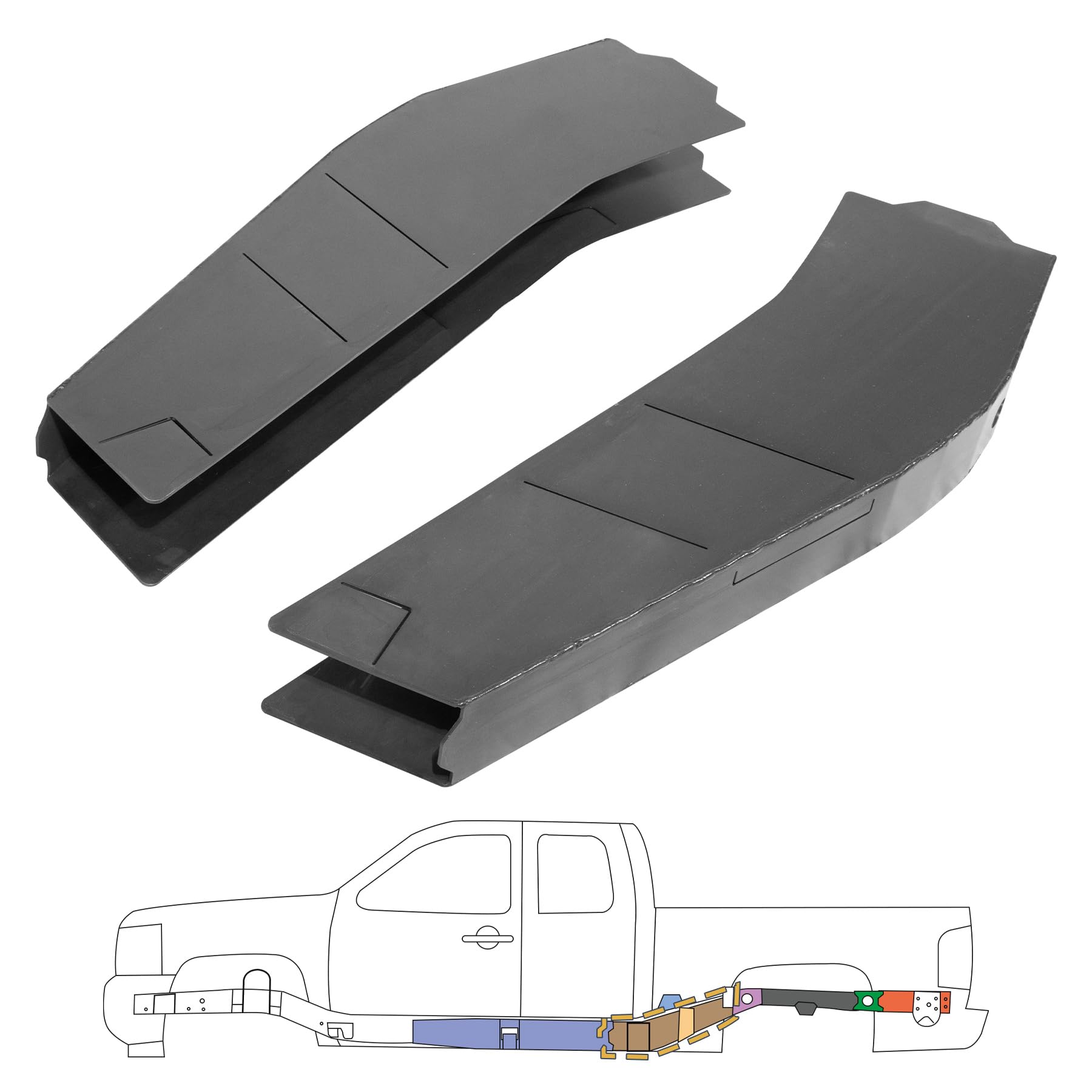 Snapklik.com : Frame Repair Kit Fit For 2007-2014 2nd Gen Chevrolet ...