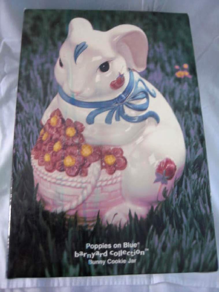 Amazon.com: Lenox Barnyard Collection Bunny Cookie Jar: Home & Kitchen