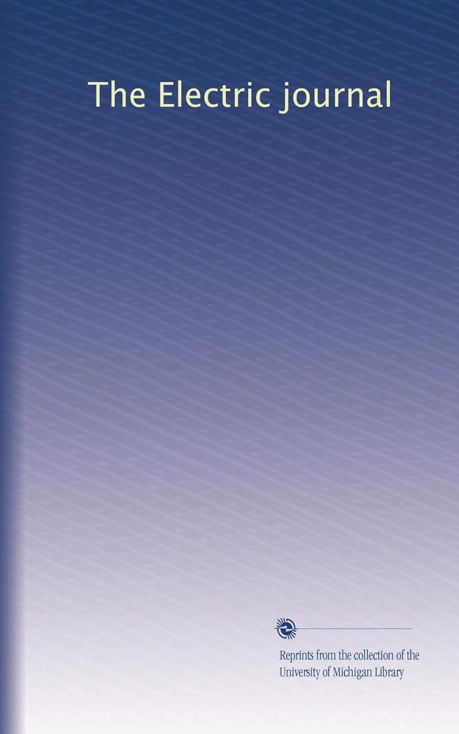 Amazon.com: The Electric journal: Unknown, .: Books