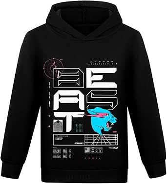 TBNRFrags Mr Beast Boys Hoodies YouTube Gamer Sweatshirts Lightning Cat ...