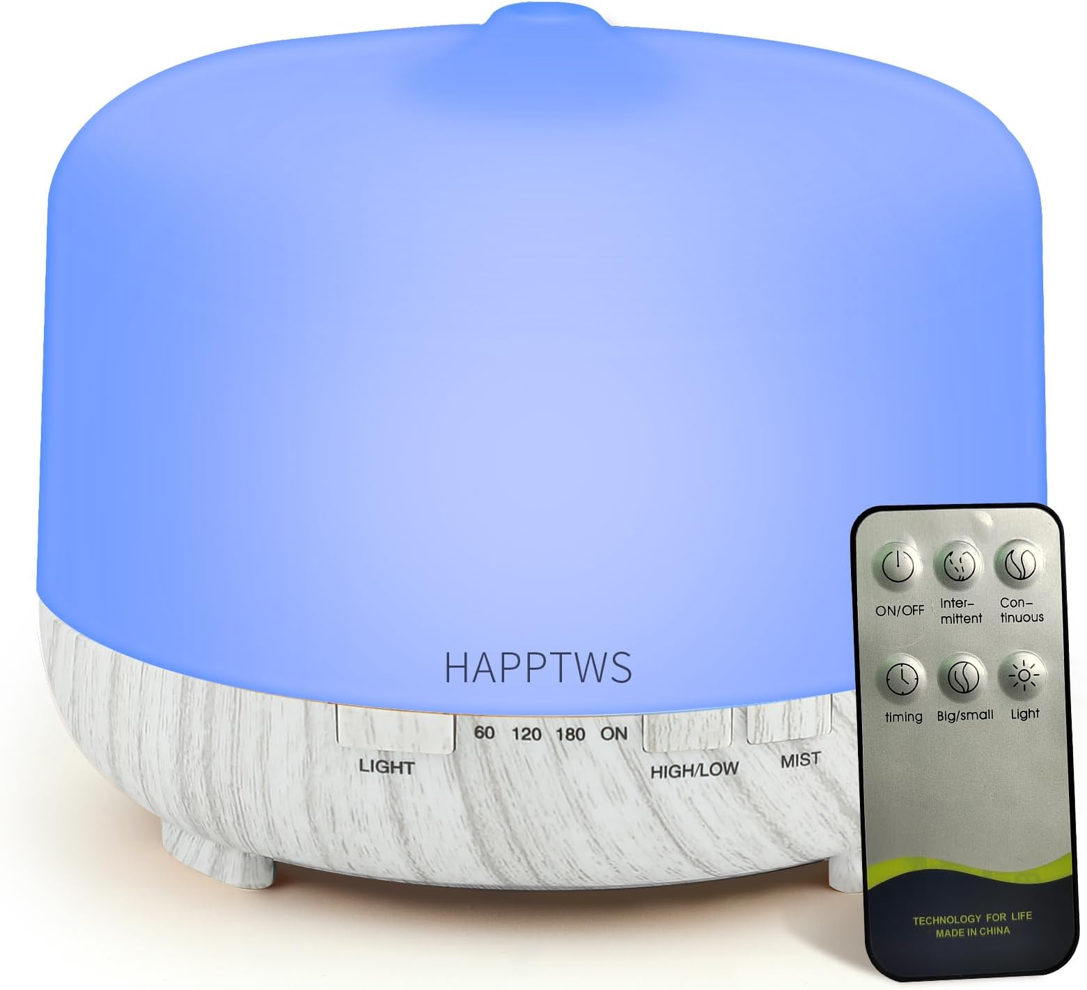 Amazon.com: Essential Oil Air Mist Diffuser - Quiet Aroma Essential Oil ...