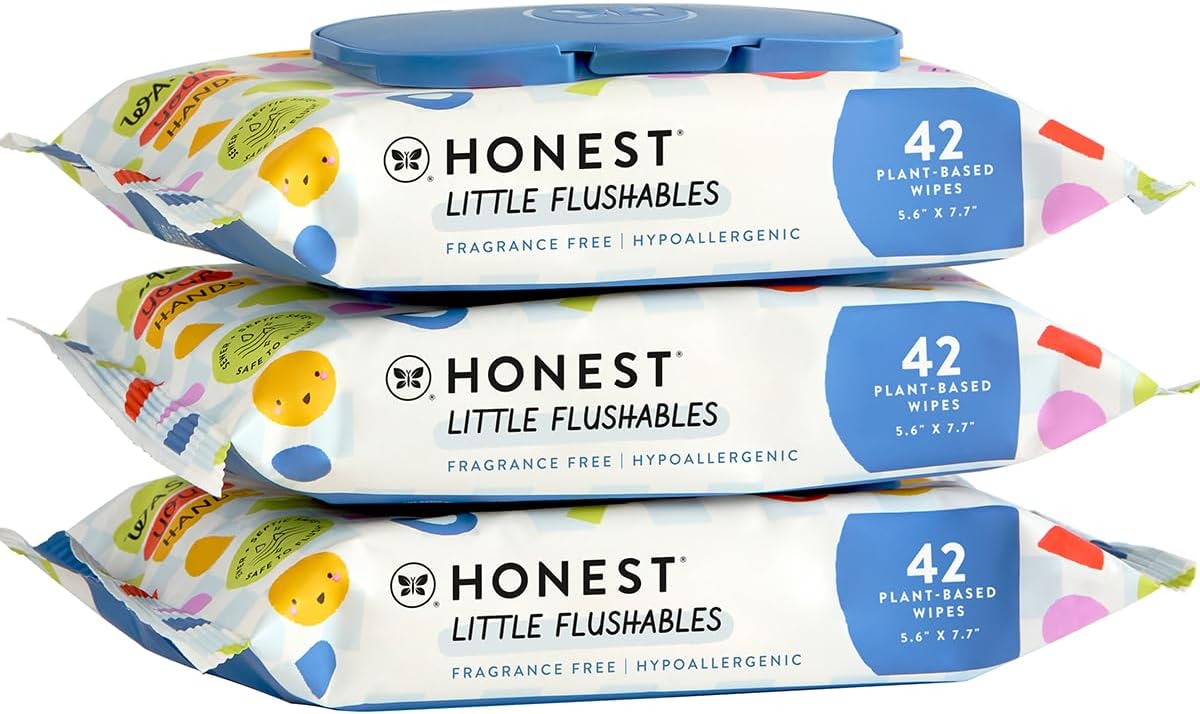 Amazon.com: Happy Little Camper Natural Flushable Wipes ...