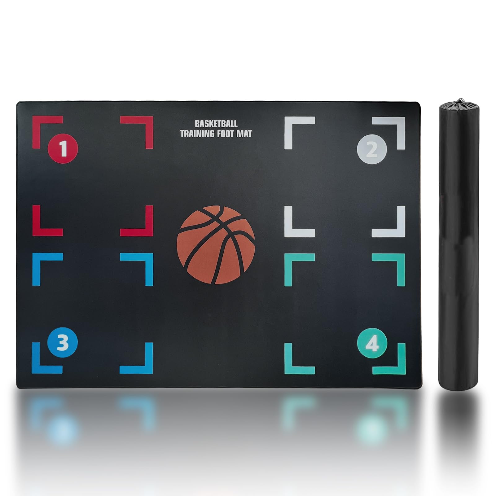 Amazon.com : Basketball Training Mat,Dribble Silent Sports Auxiliary ...
