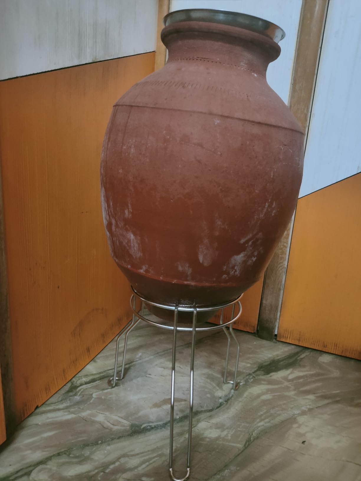 Ajay's Shoppe Stainless Steel Matka Stand/Pot Stand 9 Inch / 23 Cm ...