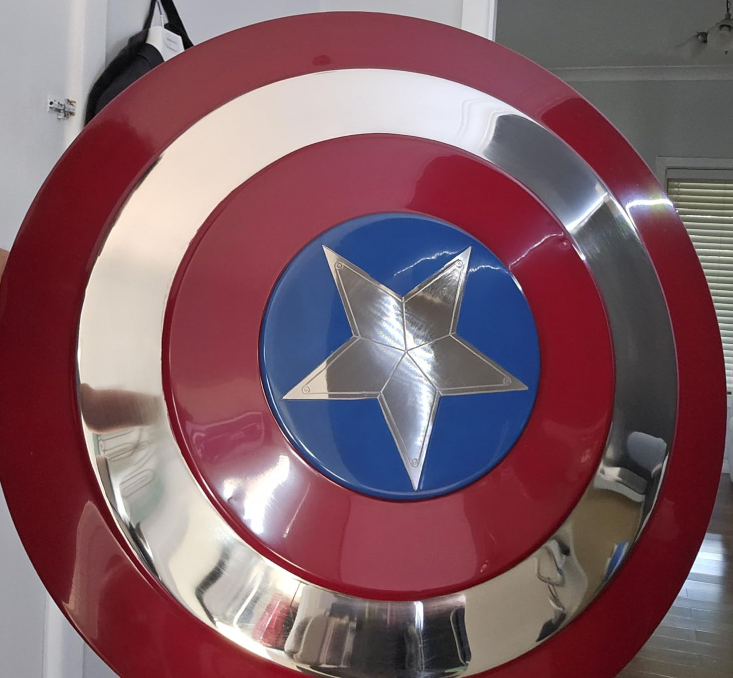 Captain America Shield 22 Inch Mild Steel Captain America Round Shield ...