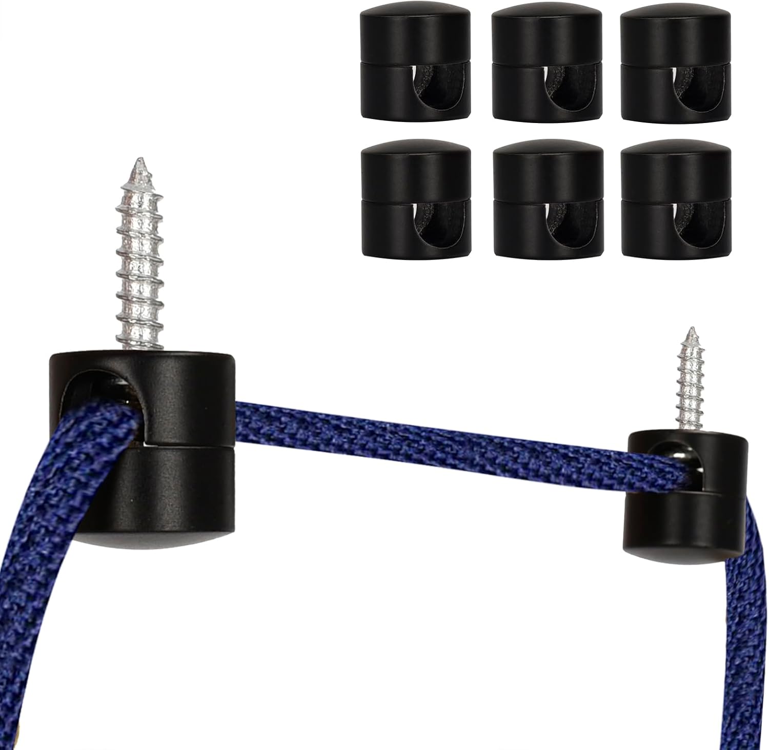 Sangle Sopffy 6 Pack Plastic Swag Hooks for Ceiling Hanging Pendant ...