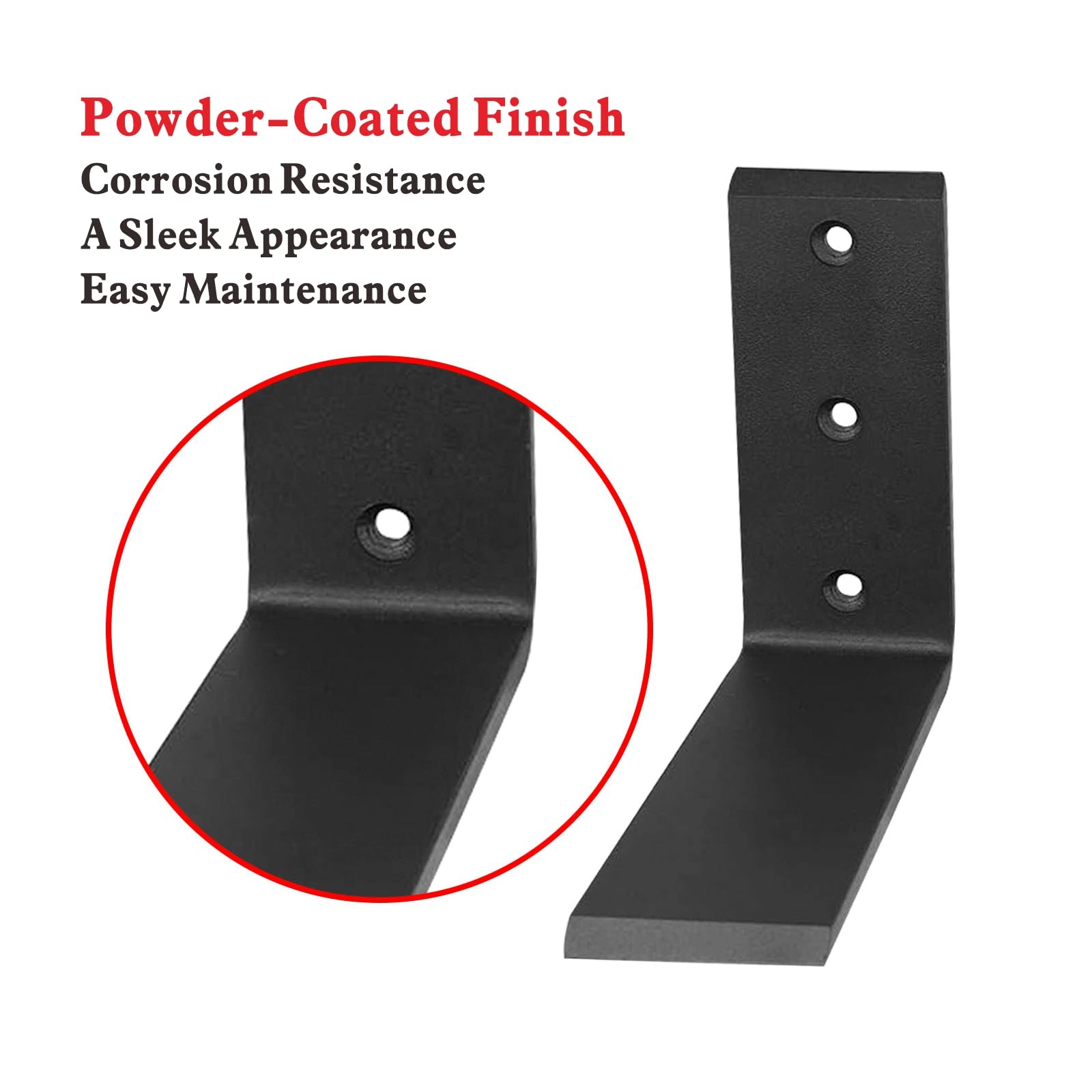 JOYOKYOPK 6â€?x8â€? Granite Countertop Support Brackets Corbel Lot L ...