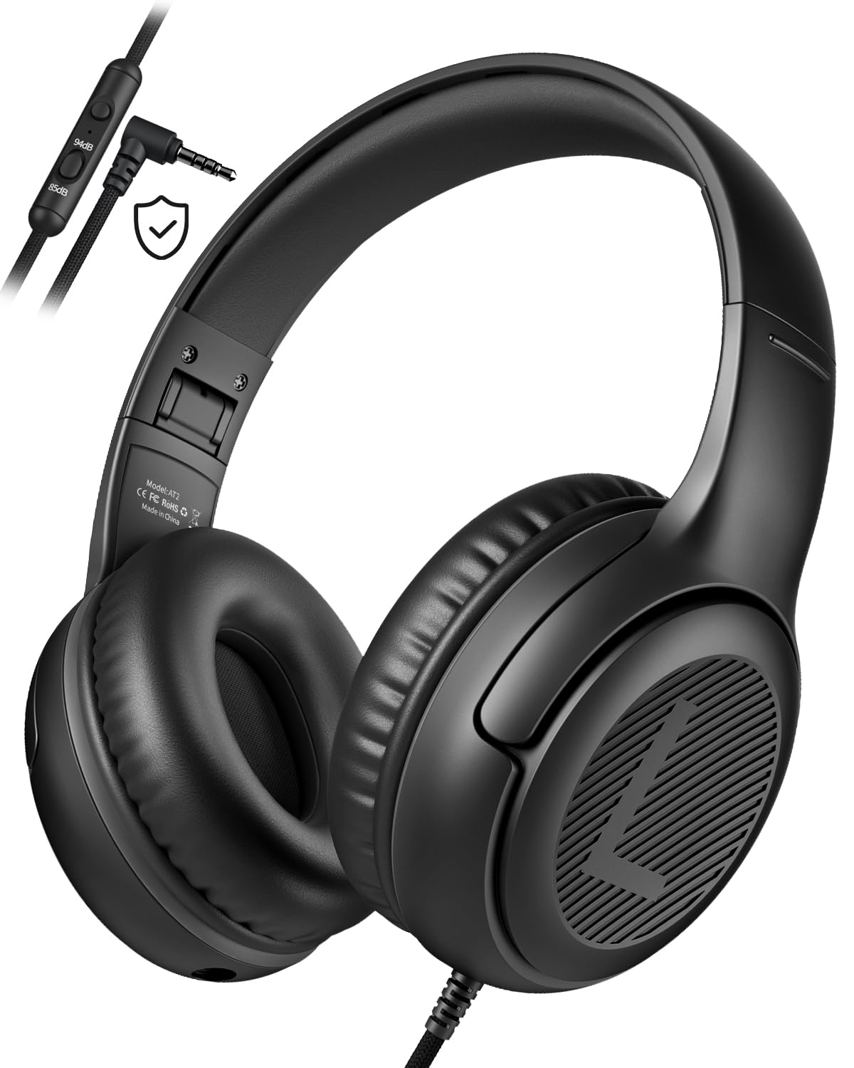 Amazon.com: awatrue Kids Headphones Wired Toddler Headphones with ...