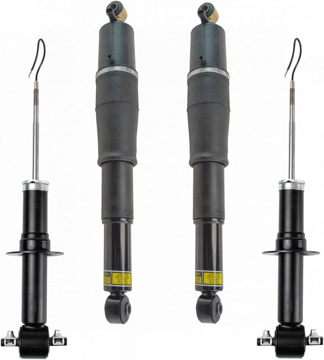 Amazon.com: Strut and Shock Absorber Assembly Kit - Front and Rear - 4 ...
